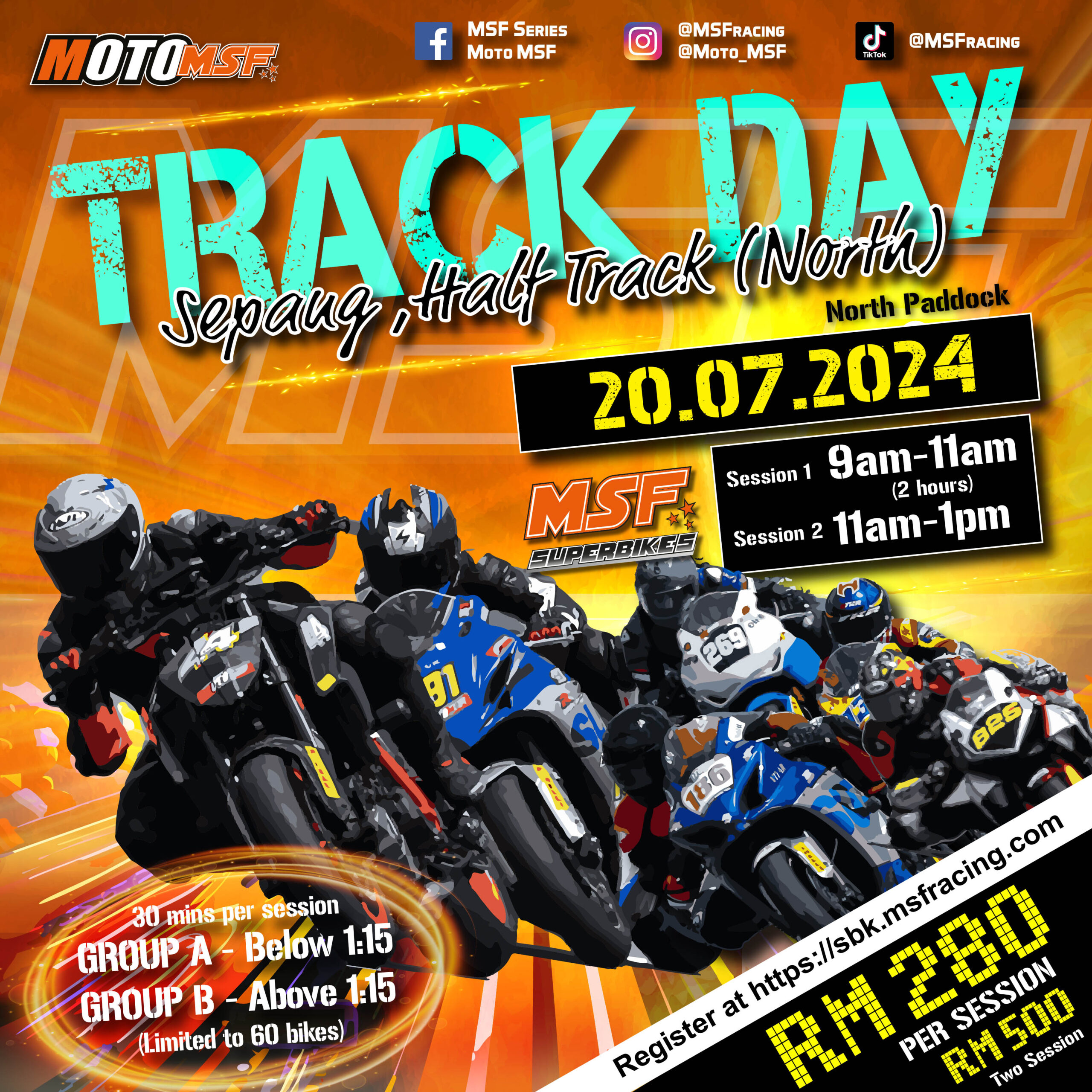 First MSF Superbikes North Layout Track Day ‣ MotoMsf